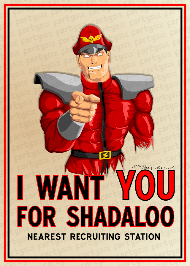 Pin by Jerald Saunders on recuiting posters | Street fighter game ...